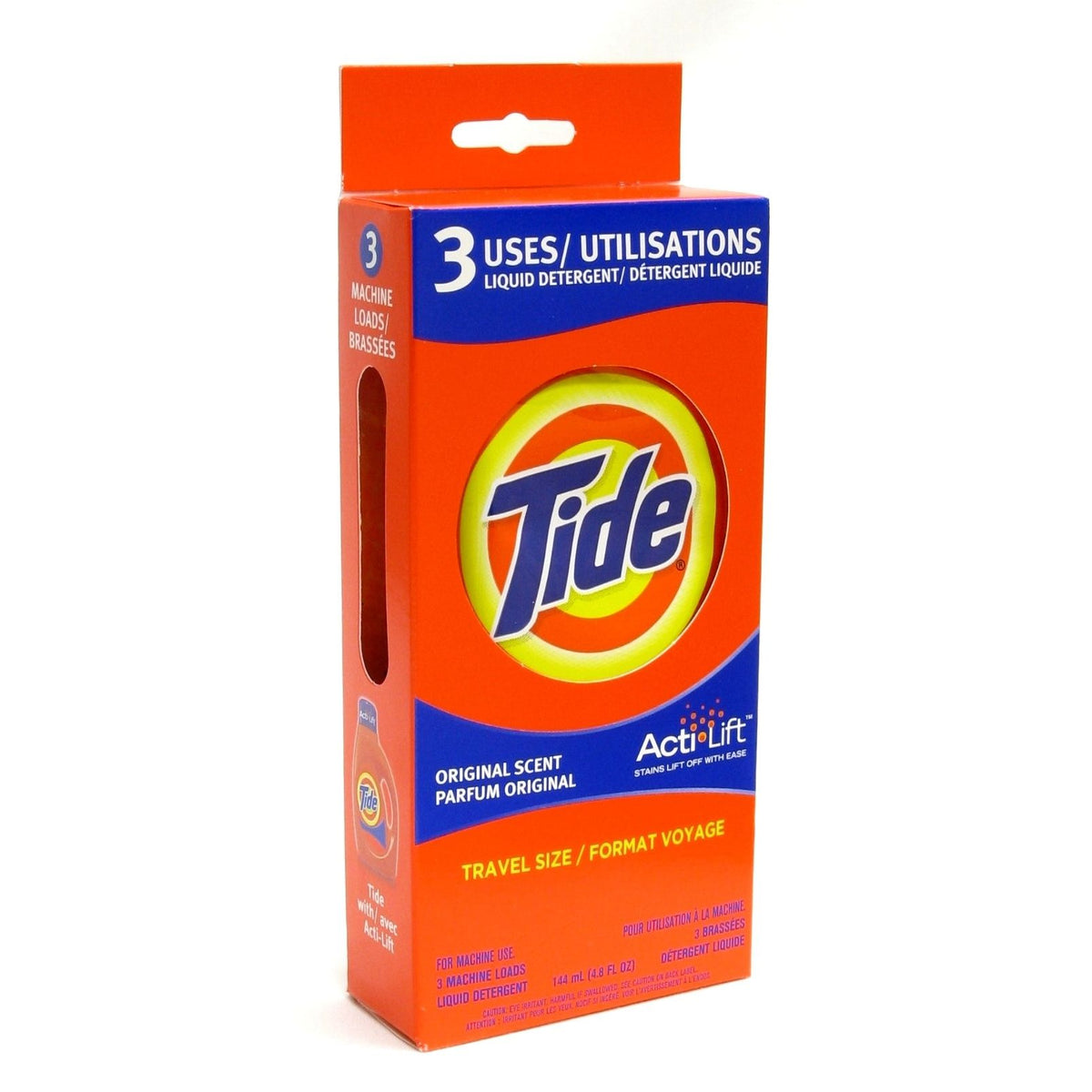 Tide Liquid Detergent Original Single Load 3Ct 4.8Z — Pasteur Pharmacy