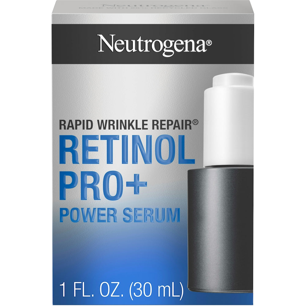 Neutrogena Rapid Wrinkle Repair Retinol Pro+ .5% Power Facial Serum ...