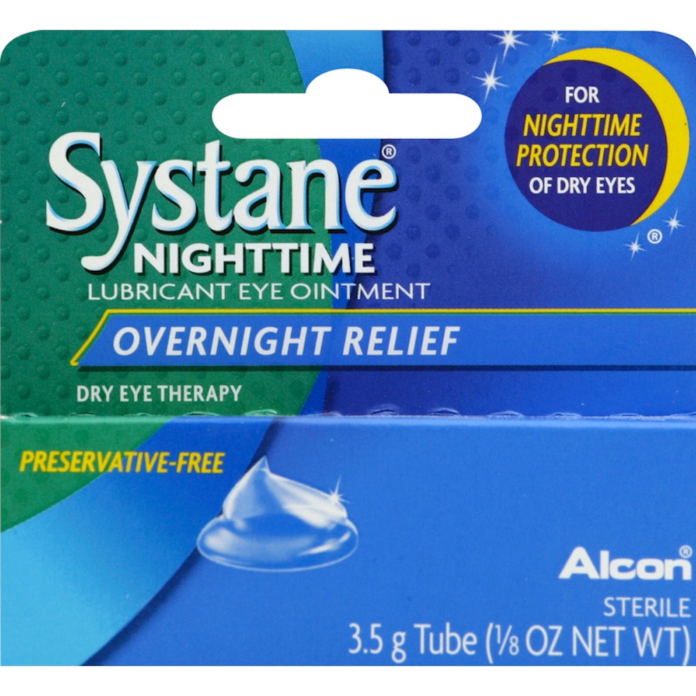 Systane Nighttime Lubricant Eye Ointment Overnight Relief — Pasteur ...