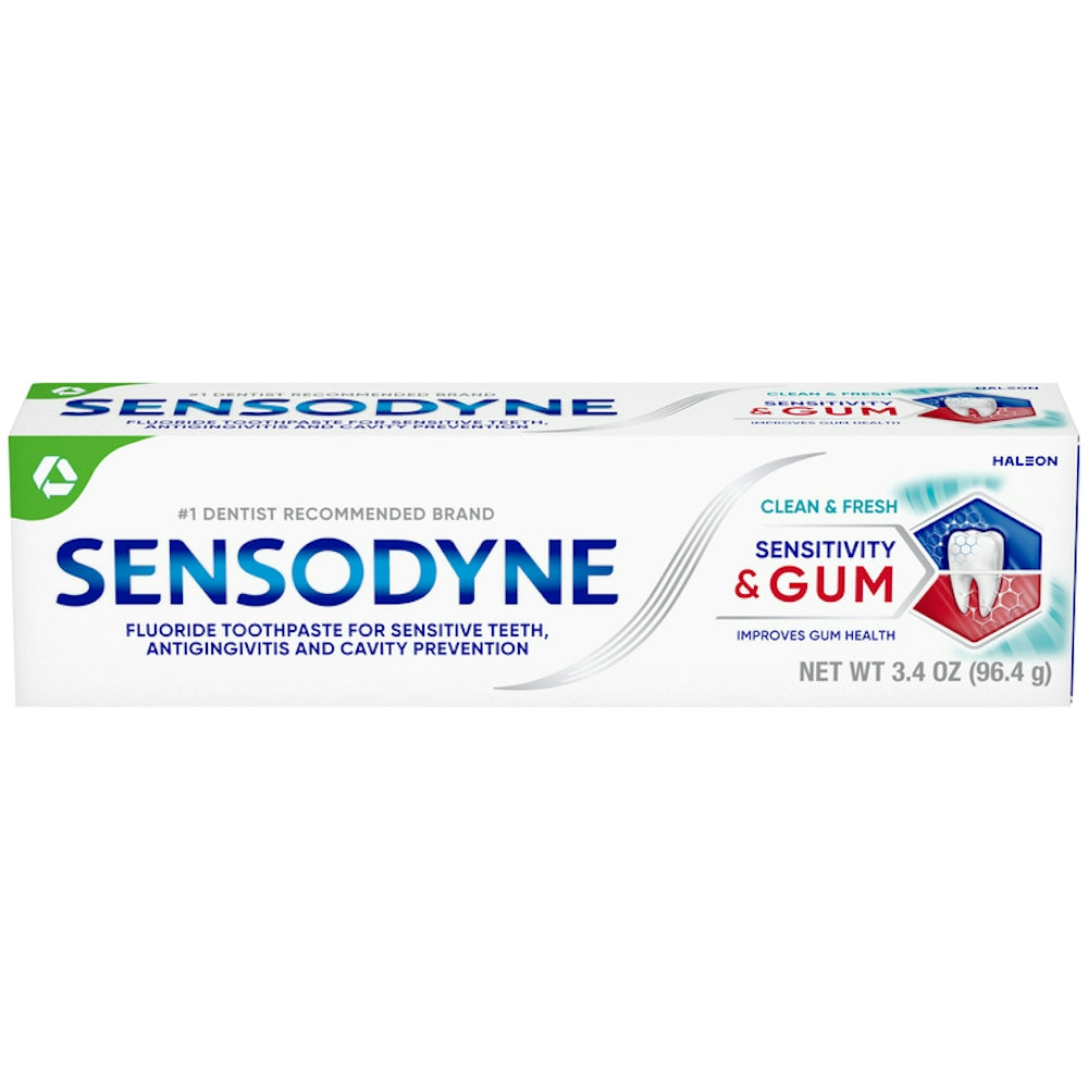 Sensodyne Clean & Fresh Sensitivity & Gum Sensitive Toothpaste ...