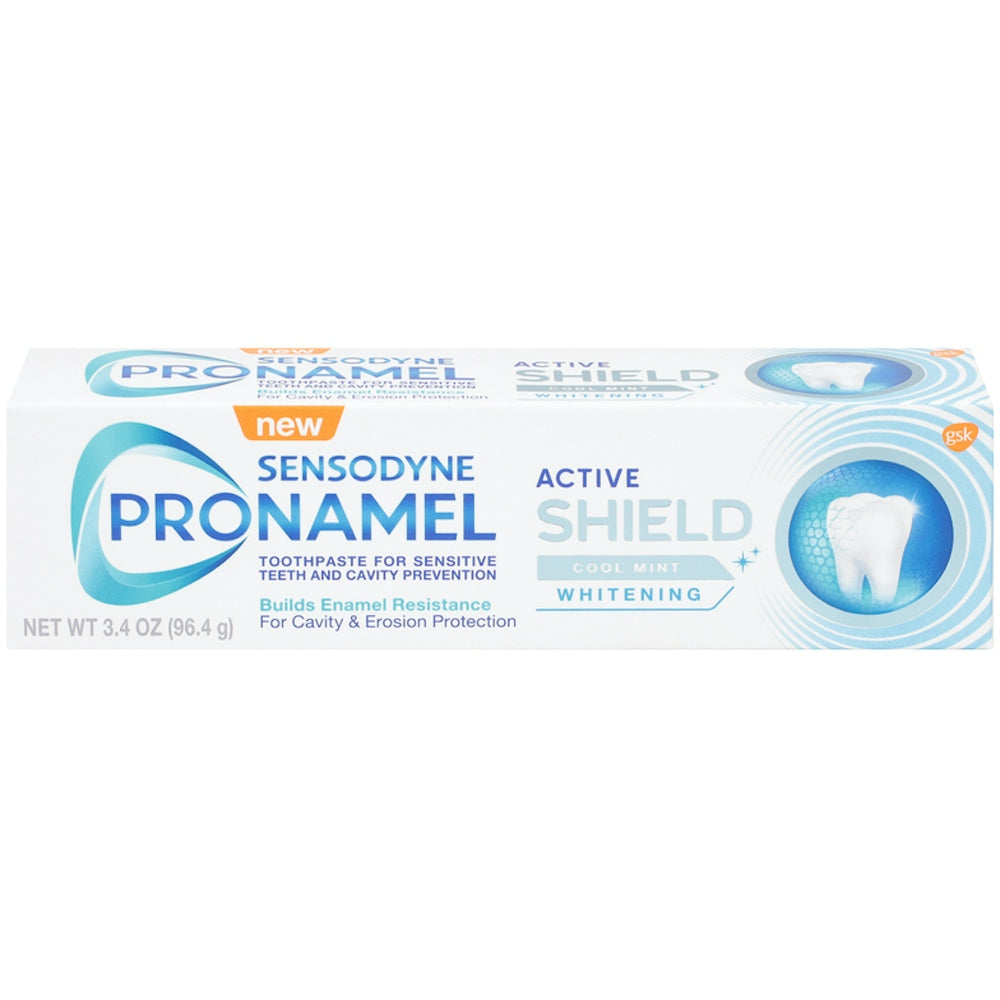 Sensodyne Pronamel Active Shield Whitening Toothpaste - Cool Mint - 3 ...