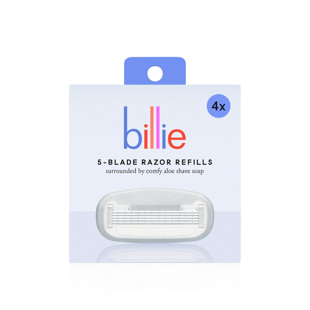 Billie® Razor Refills – 5-Blade (Replacement Cartridges) — Pasteur Pharmacy