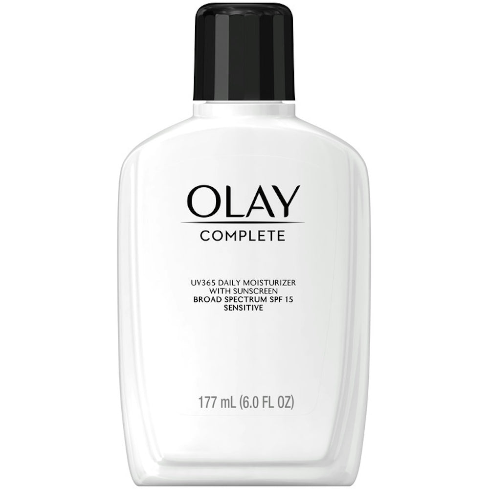 Olay Complete Lotion All Day Moisturizer With SPF 15 For Sensitive Ski ...