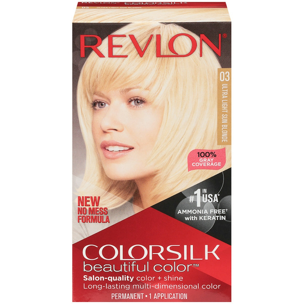 Revlon Permanent Hair Color, Ultra Light Sun Blonde 03 — Pasteur Pharmacy