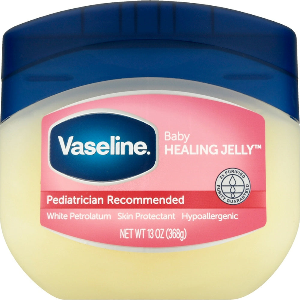 Vaseline® Baby Healing Petroleum Jelly – 13 oz Jar (Bulk Box of 24 ...