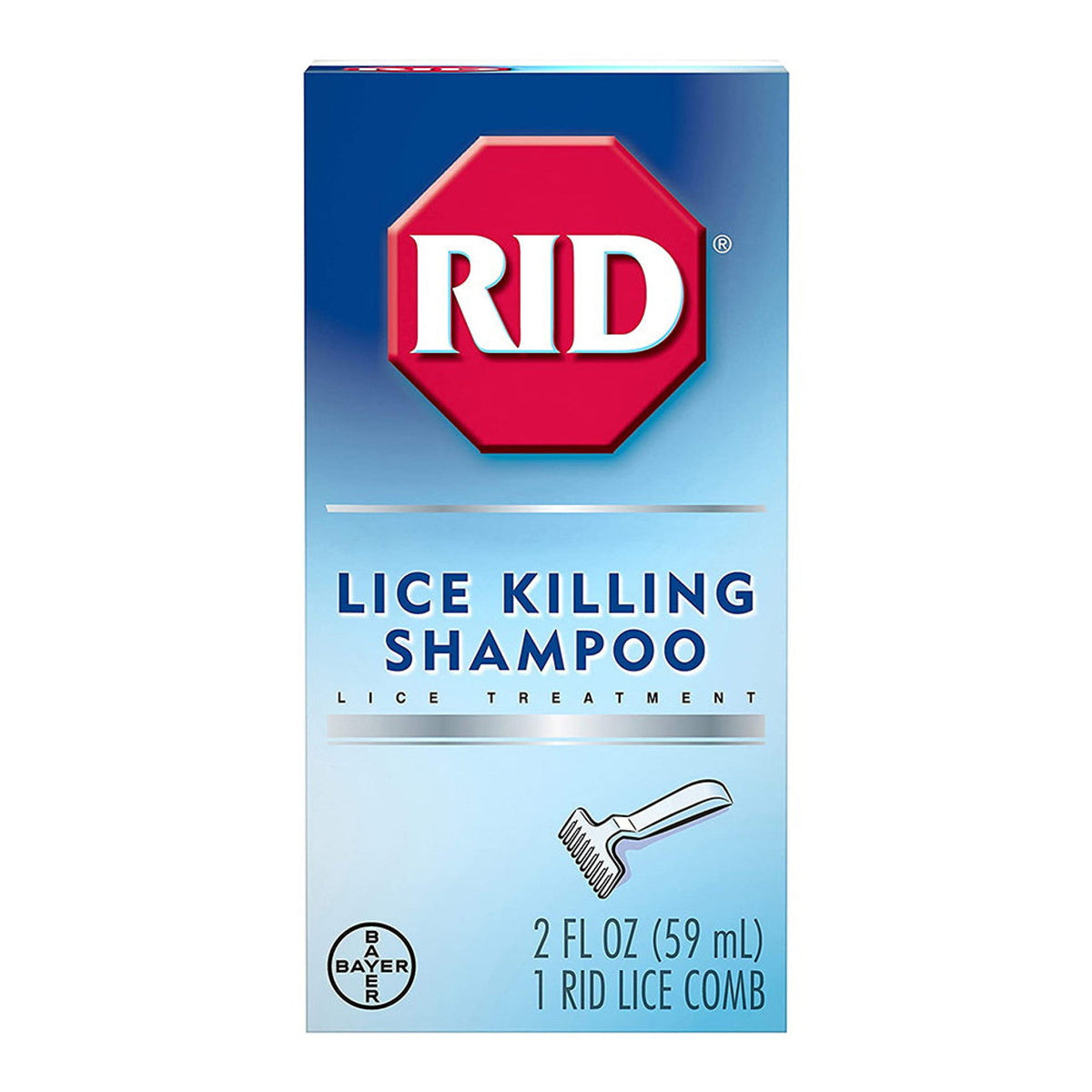 Rid Lice Killing Shampoo & Nit Comb Kit — Pasteur Pharmacy