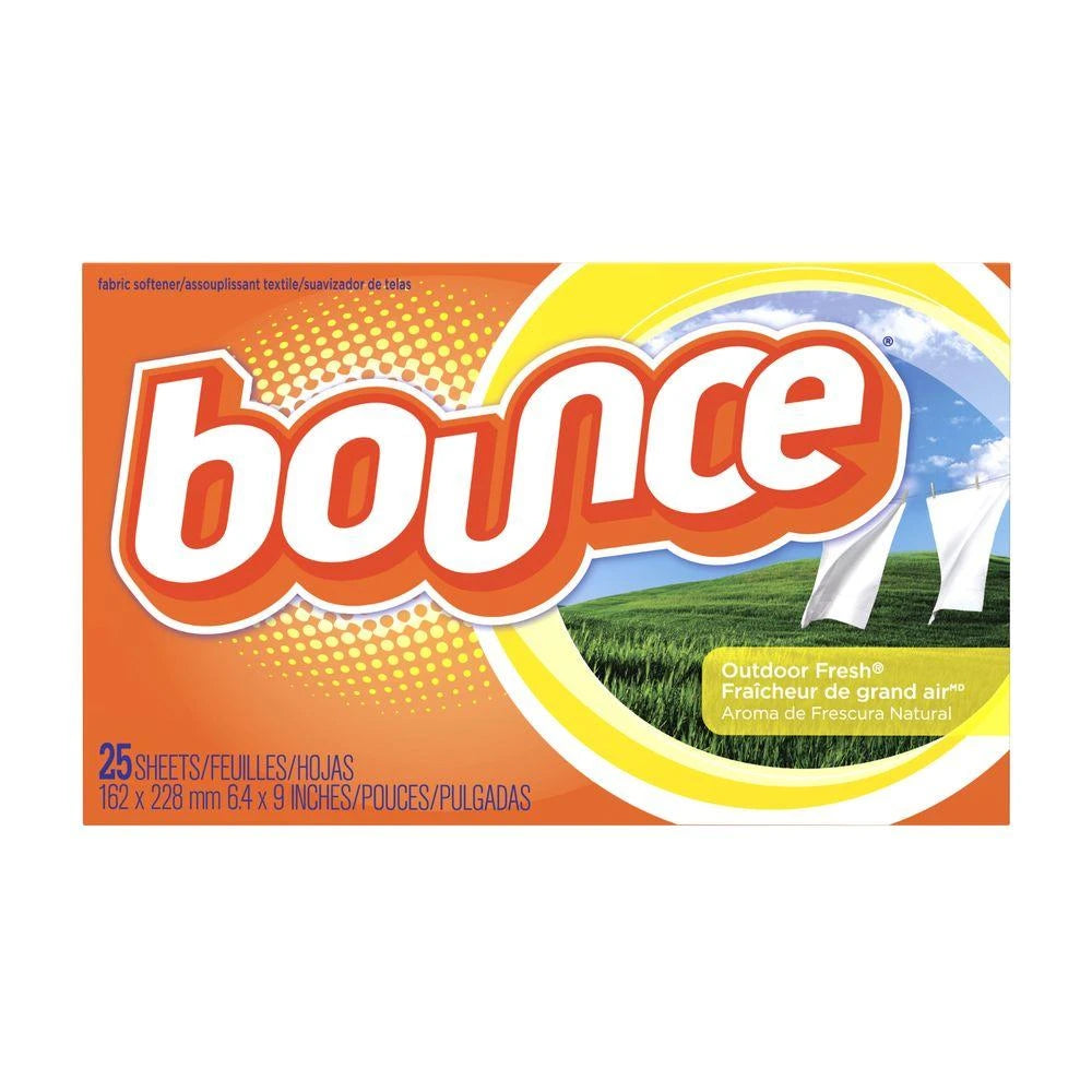 Bounce Outdoor Fresh 4 In 1 Fabric Softener Sheets 25 Ct Box — Pasteur Pharmacy