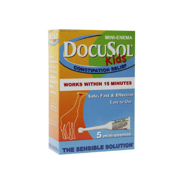 DocuSol Kids Constipation Relief, Mini Enema — Pasteur Pharmacy