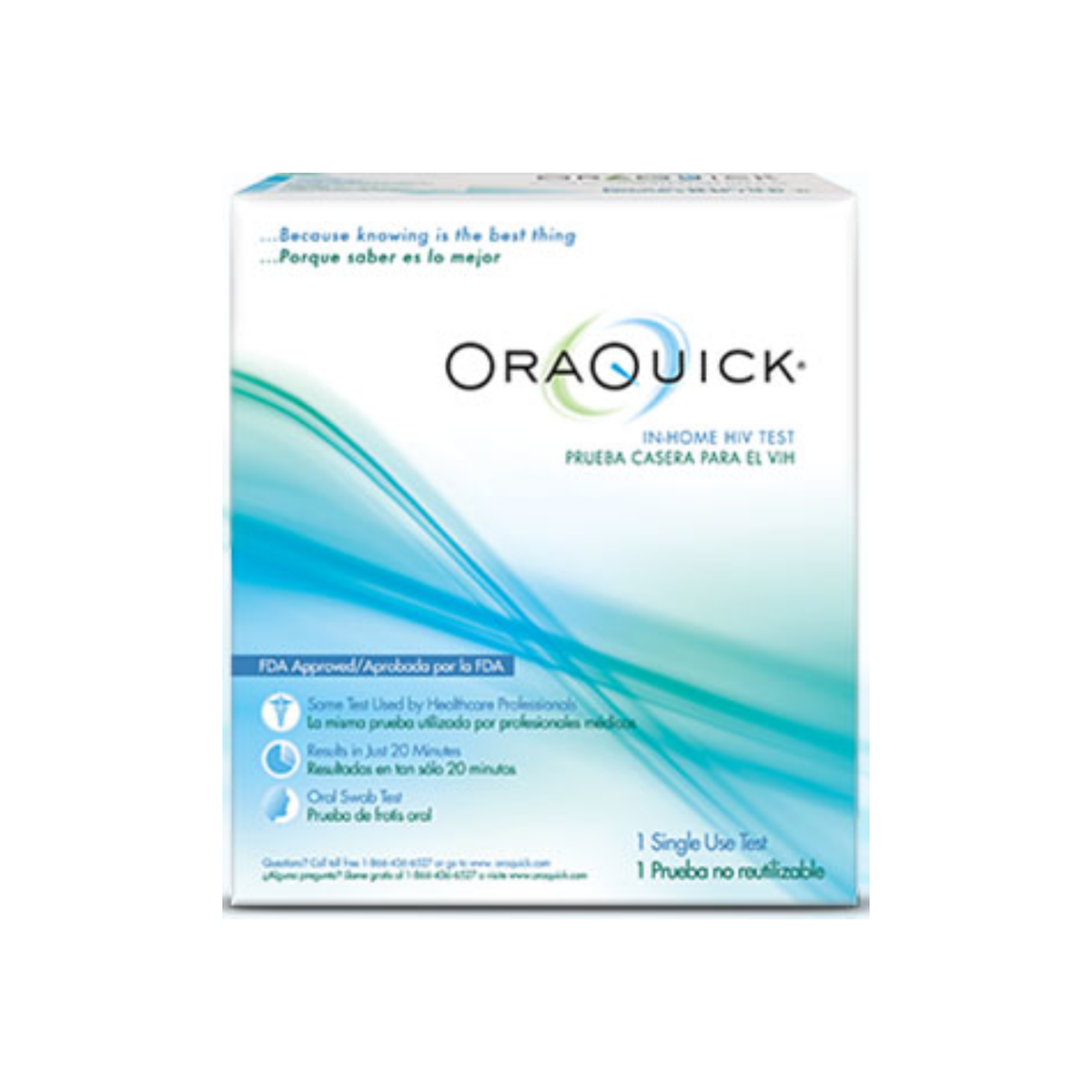 OraQuick In-Home HIV Test Kit - 1ct — Pasteur Pharmacy