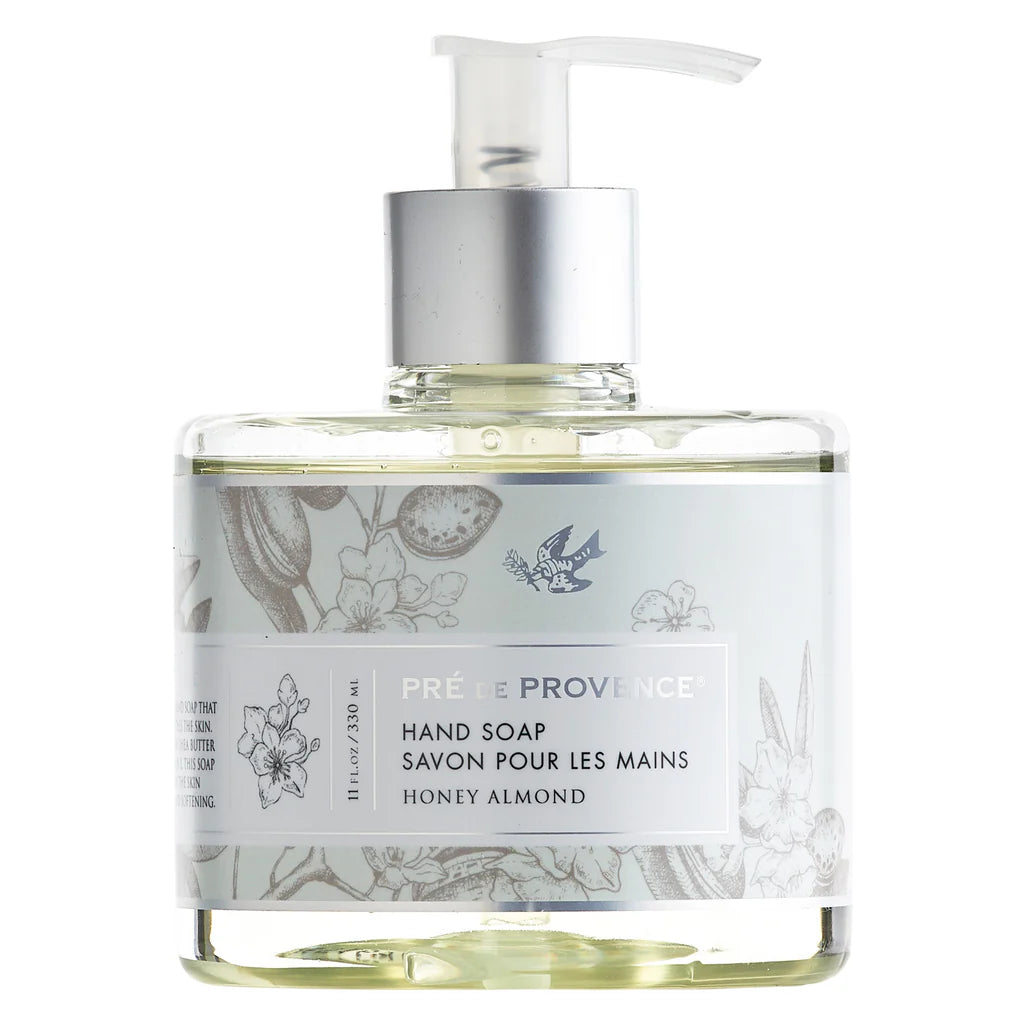 Pre de Provence Liquid Hand Soap Sea Salt/Honey Almond Collection ...