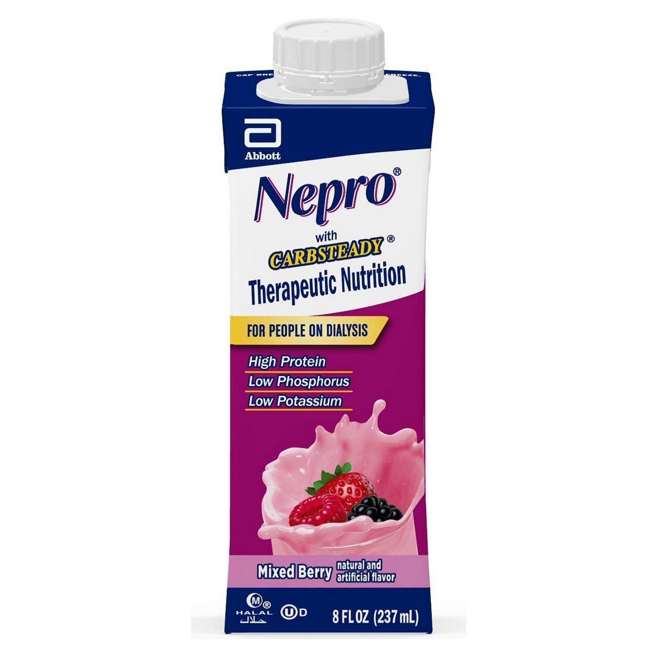 Nepro® HP Nutritional Shake – Mixed Berry Flavor – 8 oz — Pasteur Pharmacy