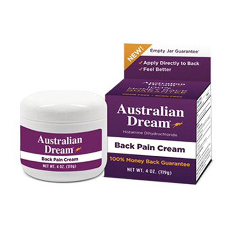 Australian Dream Back Pain Cream - 2 Oz — Pasteur Pharmacy