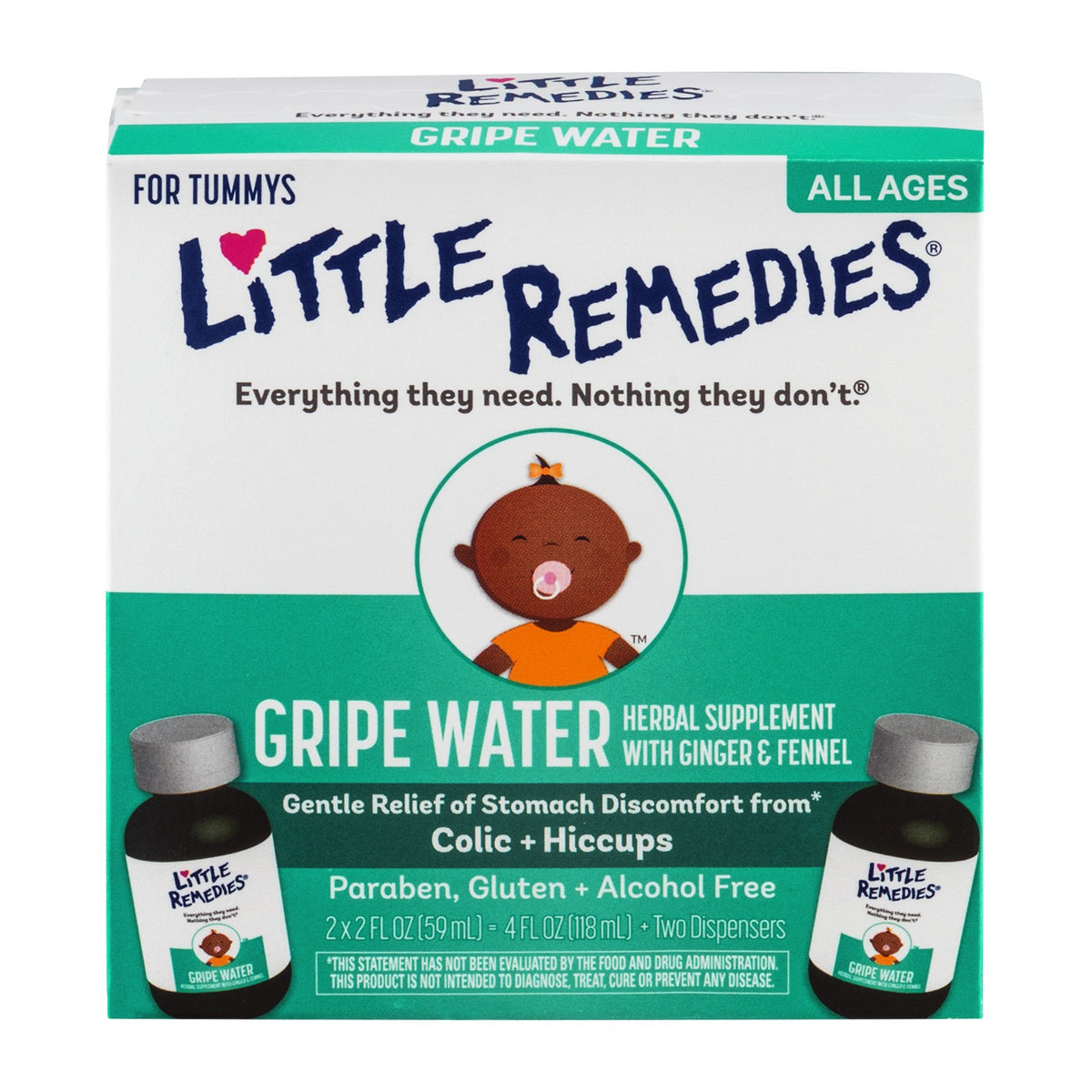 Little Remedies Tummys - Gripe Water Two To Go 4.00 Fl Oz — Pasteur ...