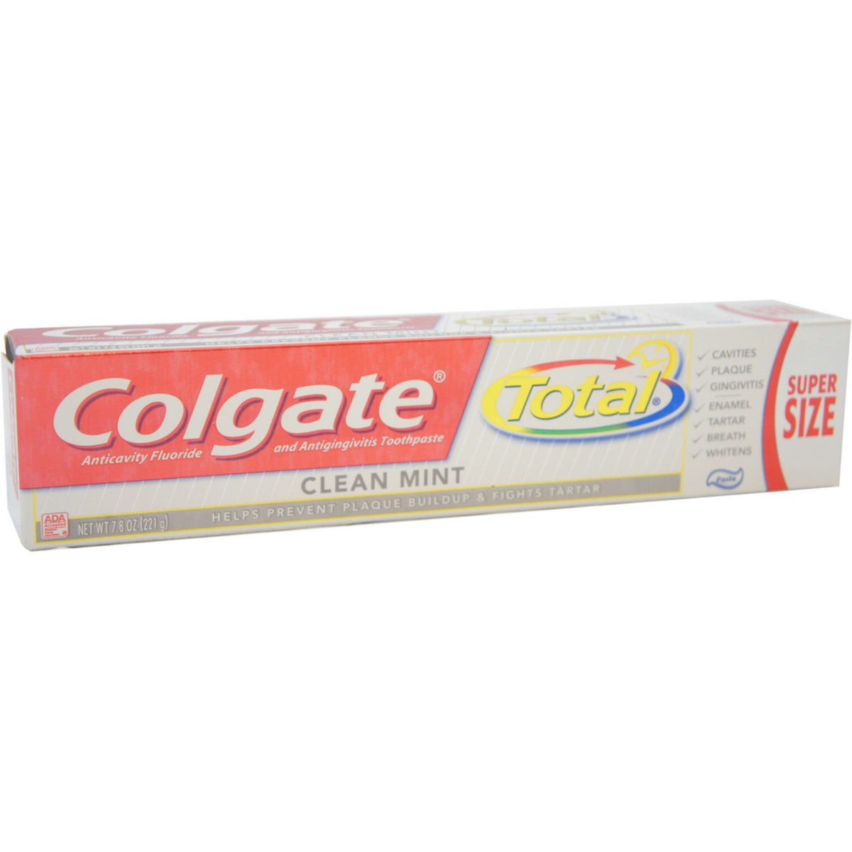 Colgate Total Toothpaste, Anticavity Fluoride And Antigingivitis, Clea ...