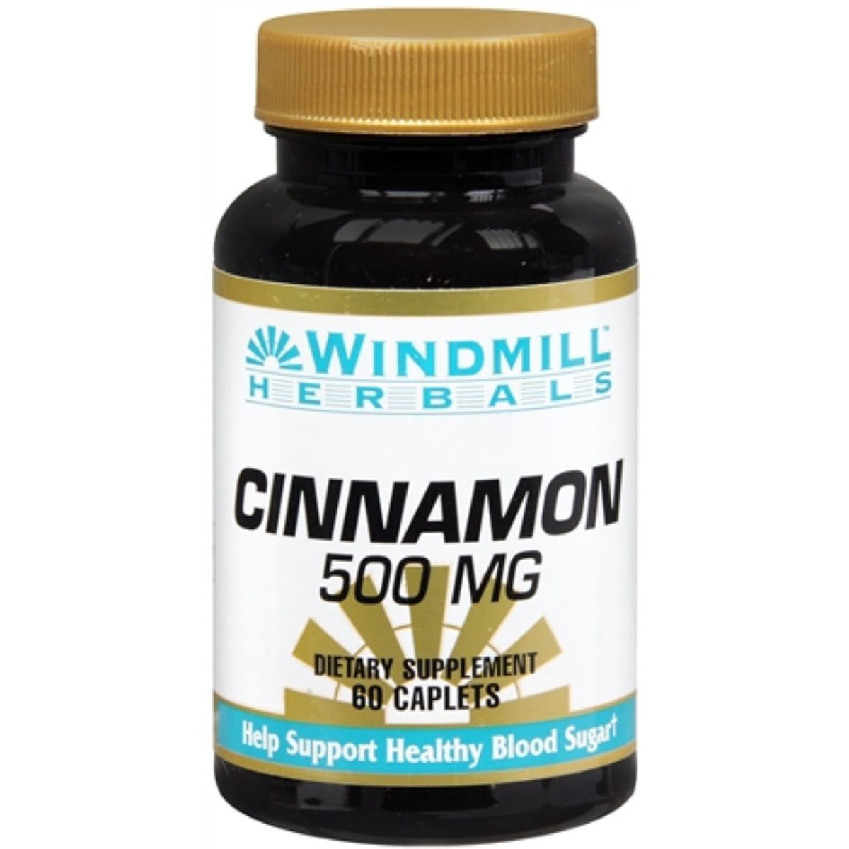 Windmill Cinnamon 500 mg Dietary Supplement Caplets - 60 Count ...