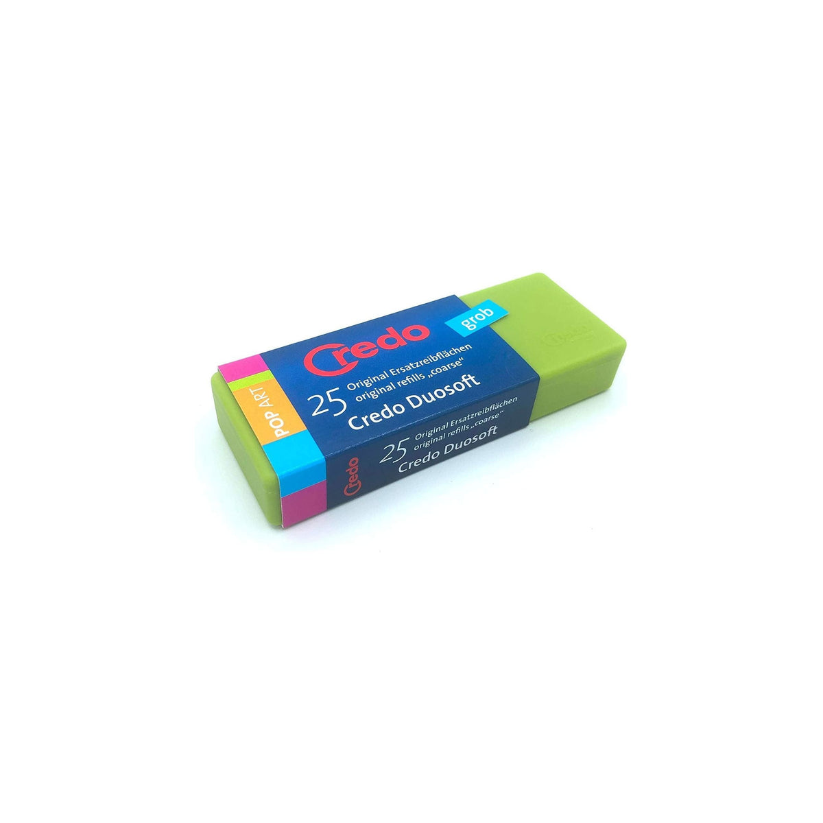 Credo Duosoft Footfile Refill Pads Coarse 25-Pack Box - 16 Oz — Pasteur ...