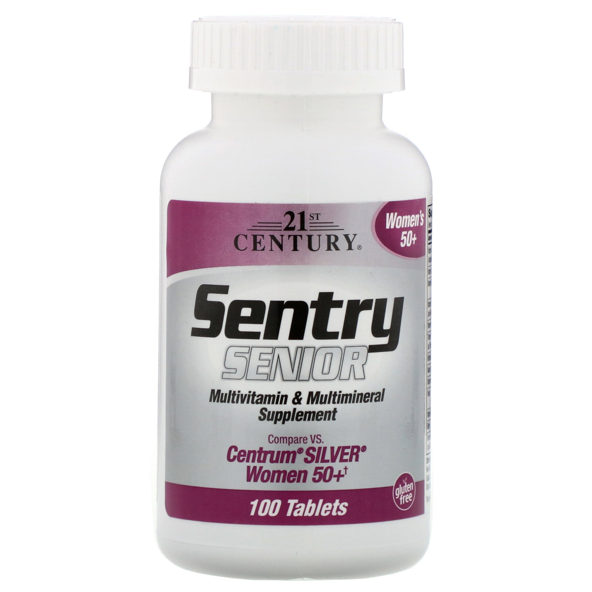 21st Century Sentry Senior 50 Womens Tablets 100Ct — Pasteur Pharmacy
