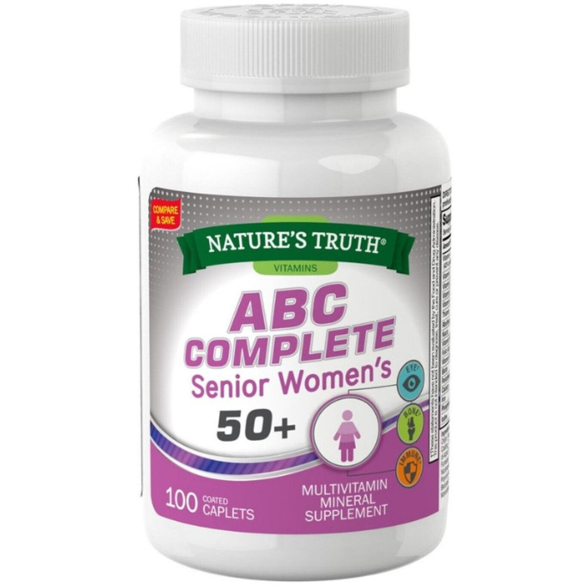 Nature's Truth ABC Complete Senior Women's Multivitamin — Pasteur Pharmacy