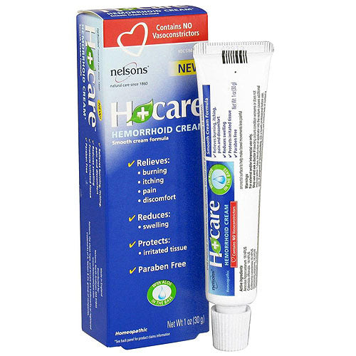Nelsons H+ Care Hemorrhoid Cream — Pasteur Pharmacy