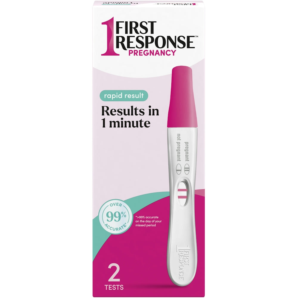 First Response Pregnancy Test Rapid Result - 2 Tests — Pasteur Pharmacy