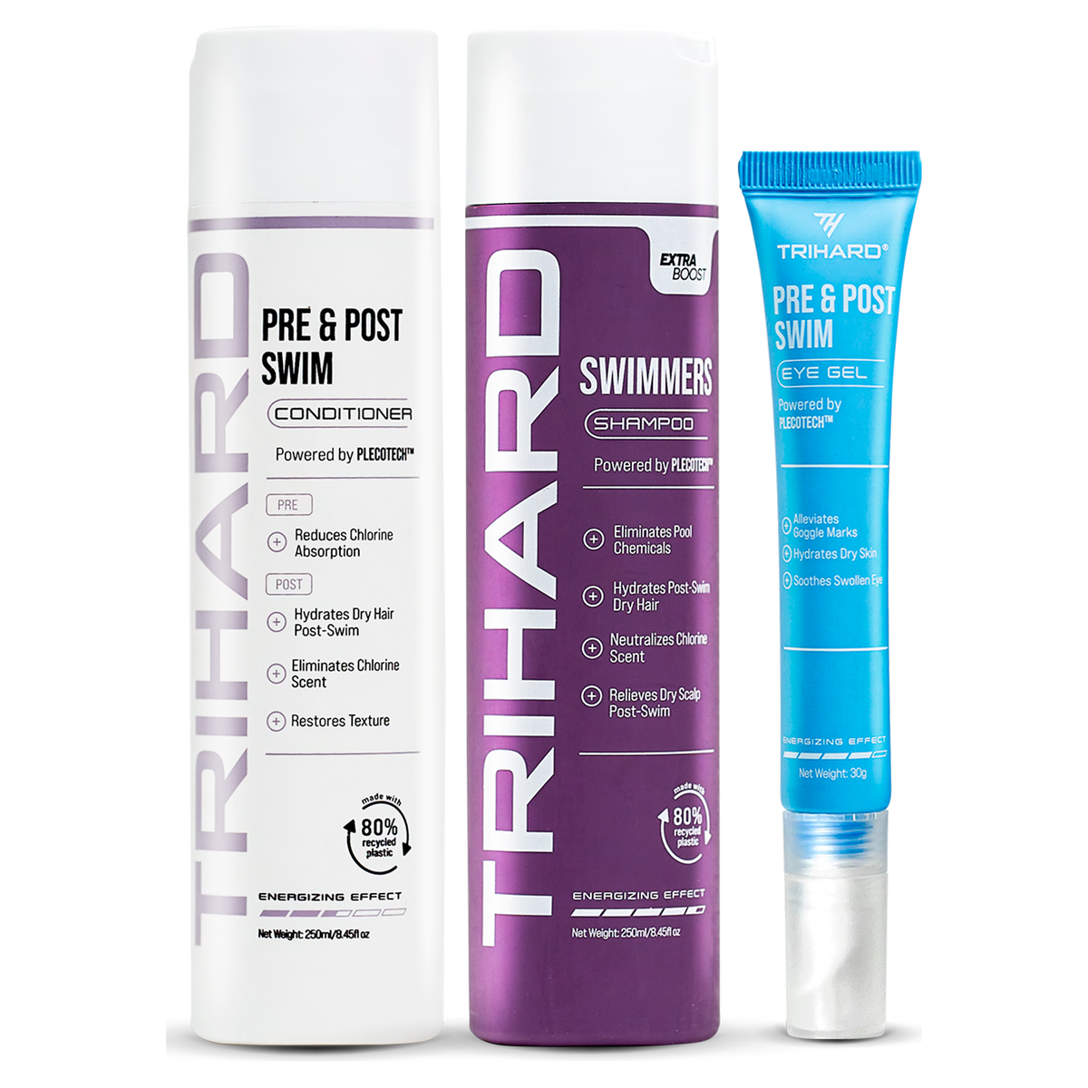 Pre & Post Swim Conditioner + Swimmers Shampoo Extra Boost + Goggle Ma ...