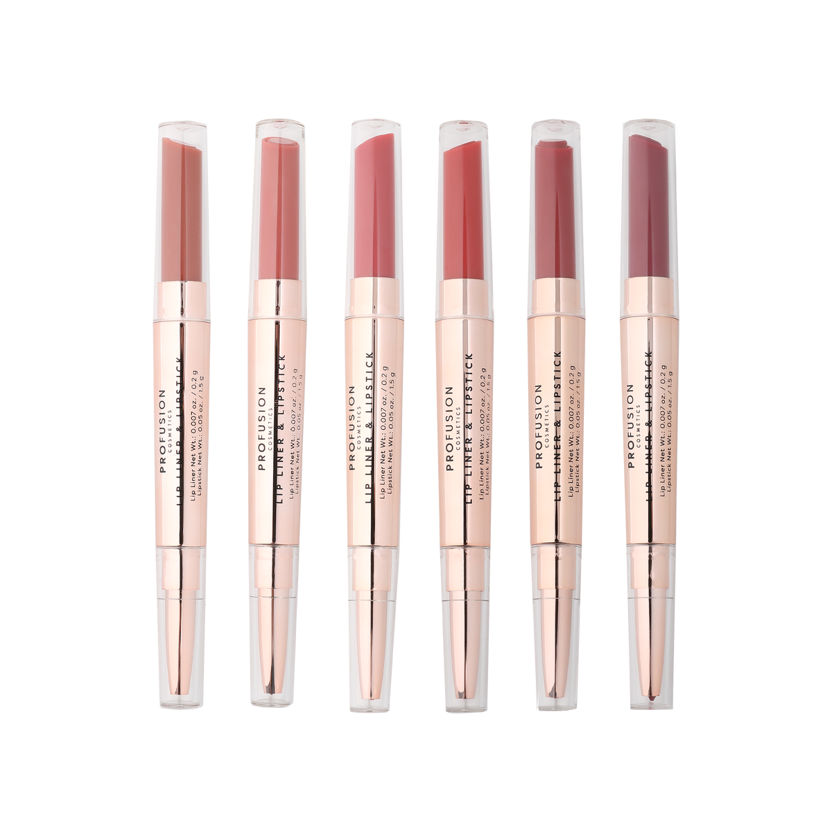 Lunar Lips 6 PC Lipstick & Liner Set — Pasteur Pharmacy