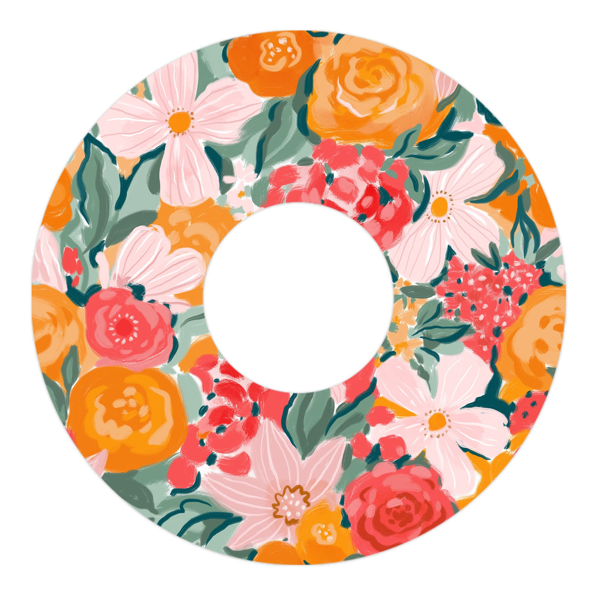 Blush Blossom Patch Tape Designed for the FreeStyle Libre 3 Plus & Lin ...