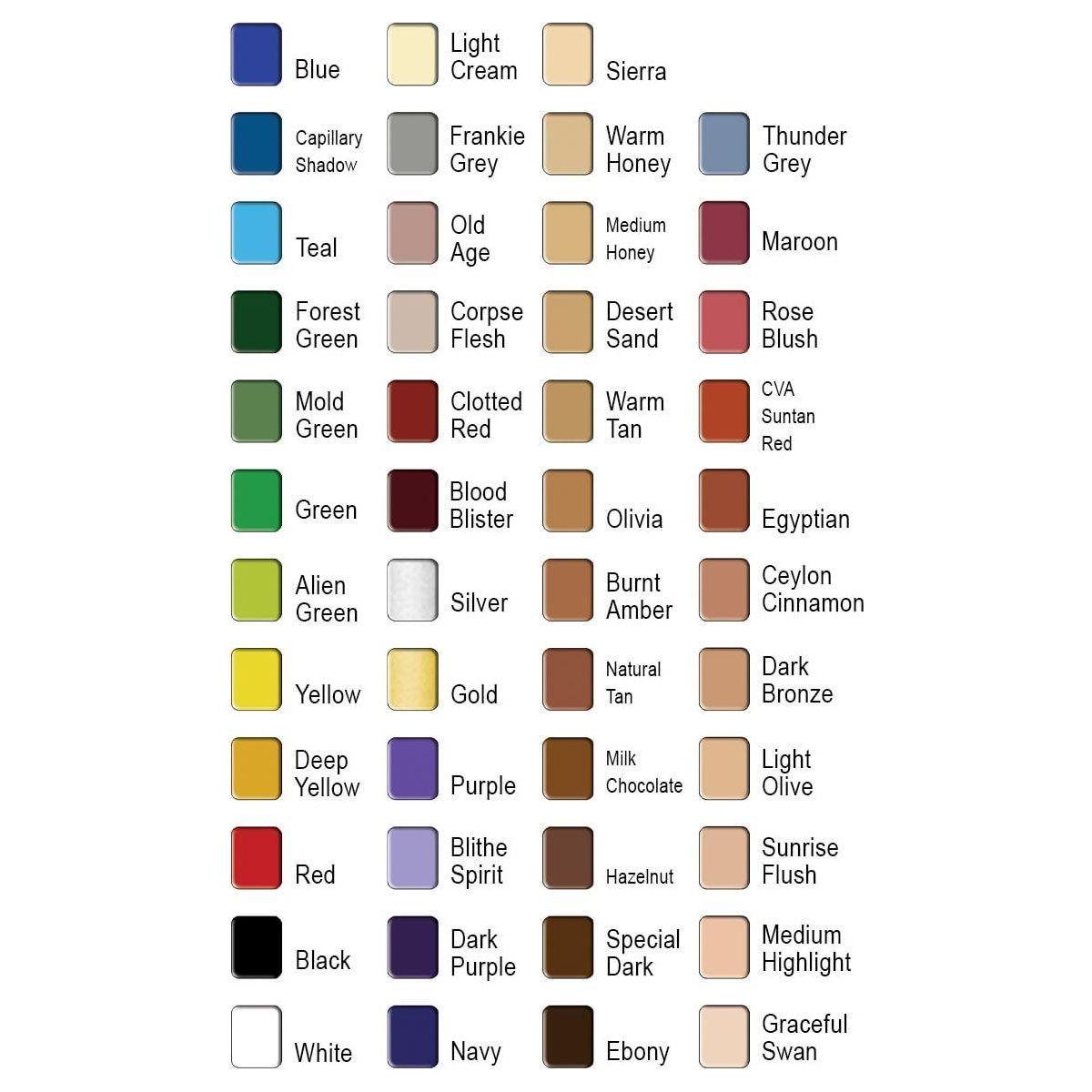 Rubber Mask Grease Paint - Single Colors — Pasteur Pharmacy