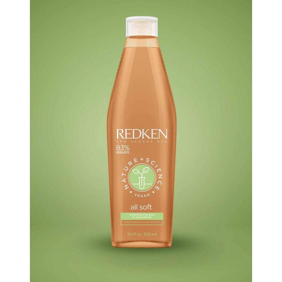 Redken Nature + Science All Soft Shampoo - 10.1 oz — Pasteur Pharmacy