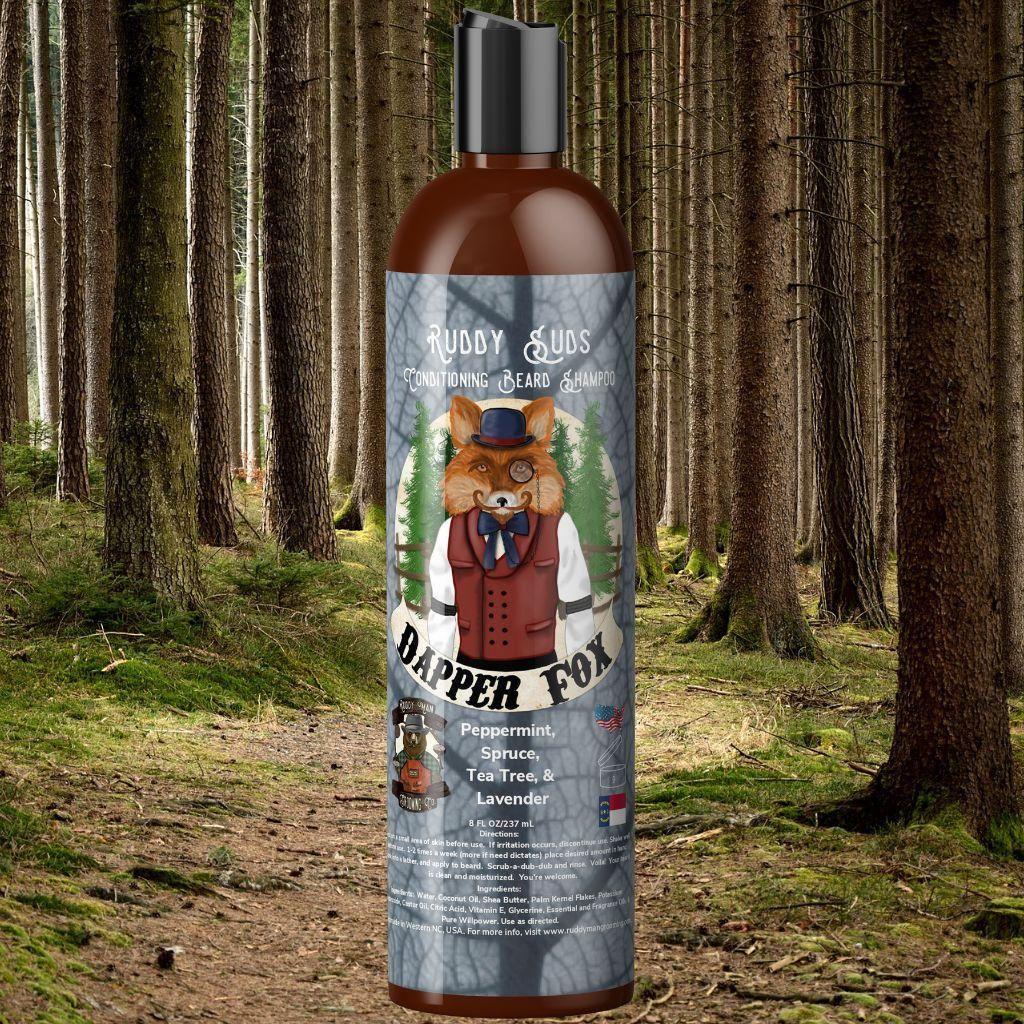 Dapper Fox-A Fresh Mint Lavender Beard Wash — Pasteur Pharmacy