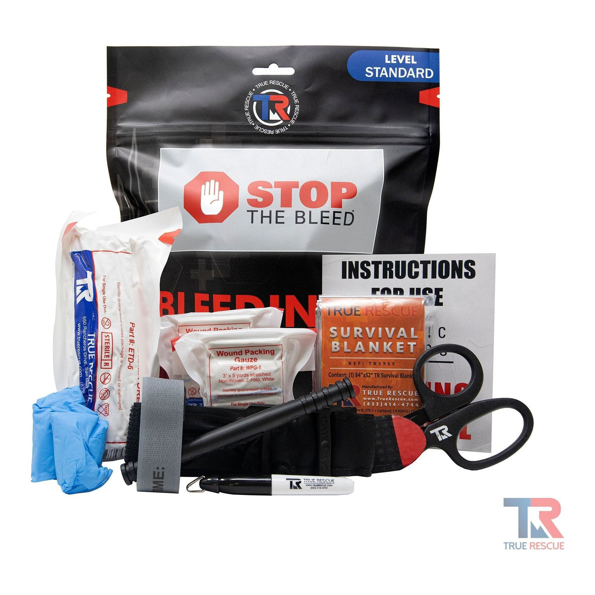 STOP THE BLEED Bleeding Control Kit - Mylar — Pasteur Pharmacy