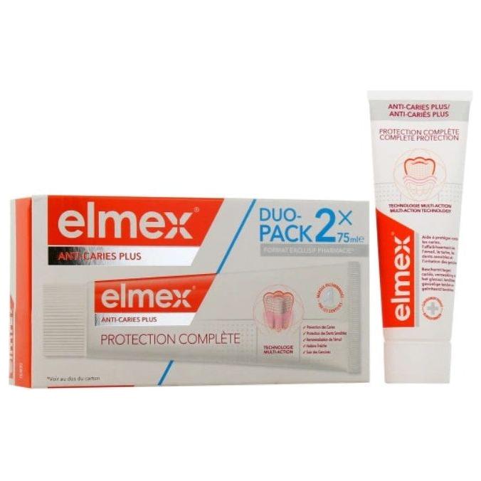 Elmex Complete Care Anticavity Plus Toothpaste 2 x 75 ml — Pasteur Pharmacy