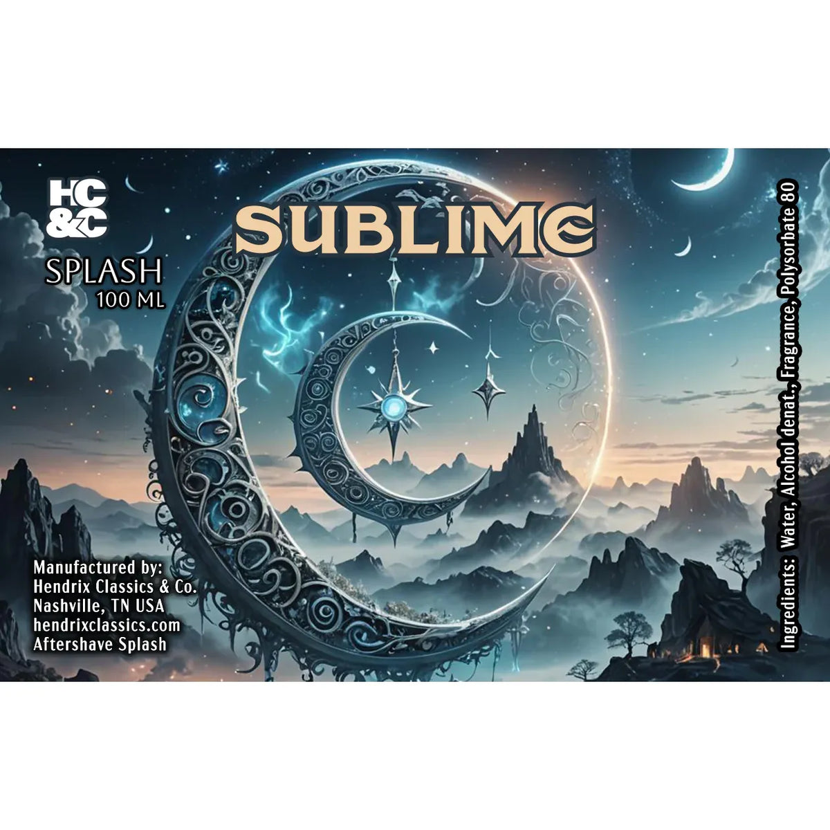HC&C Sublime Shaving Collection — Pasteur Pharmacy