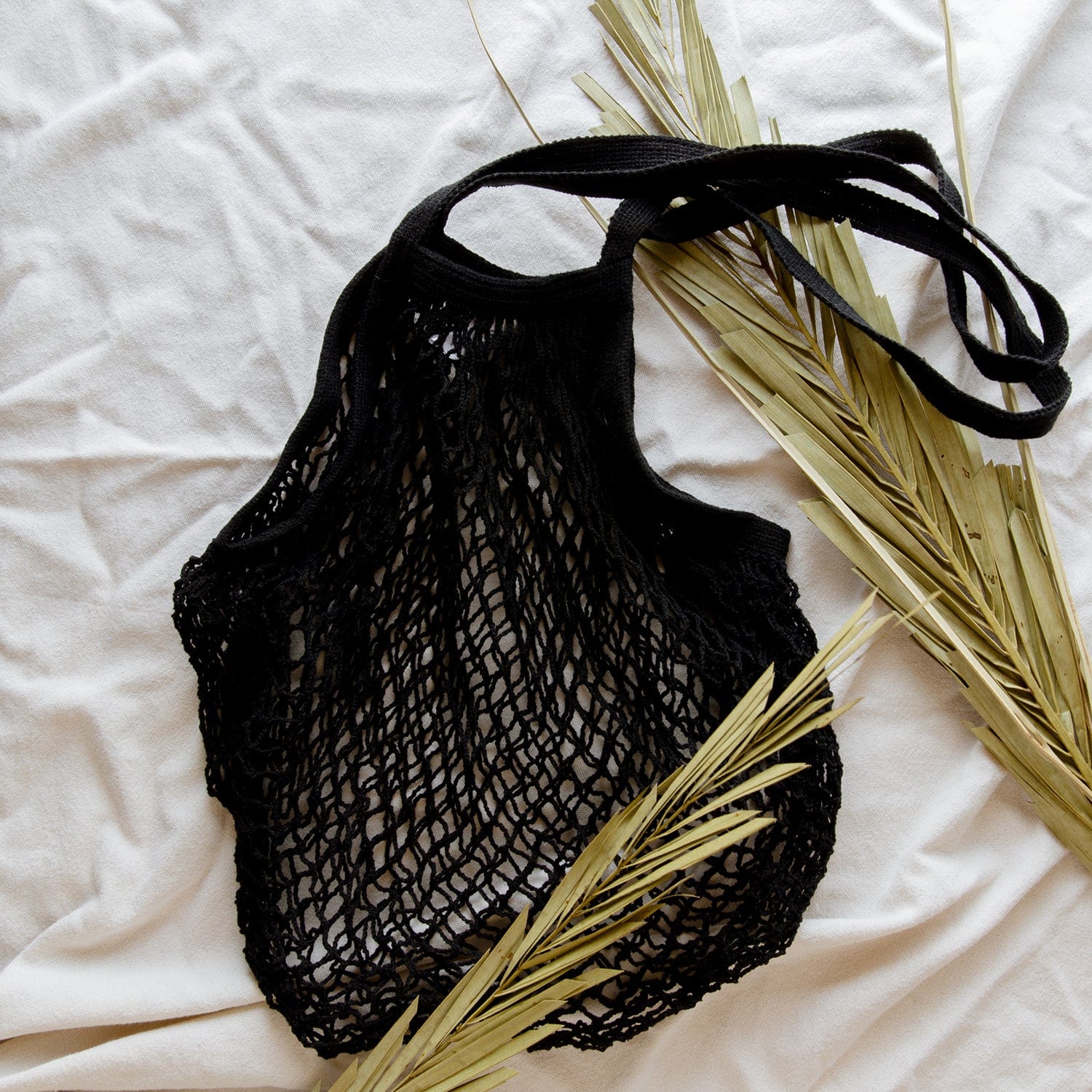 Organic Cotton String Bag - Zero Waste Mesh Bag, Plastic Free, Market ...