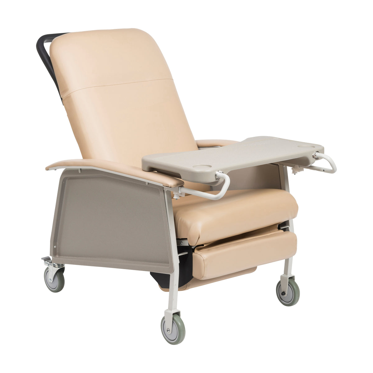 3 Position Heavy Duty Bariatric Geri Chair Recliner, Tan — Pasteur Pharmacy