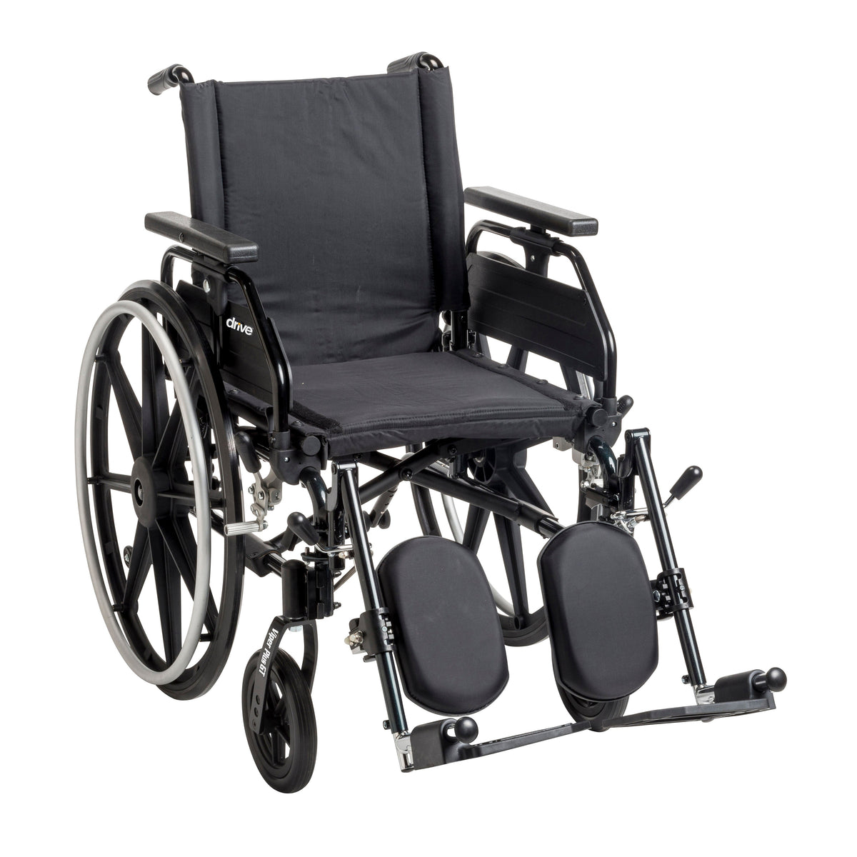 Viper Plus GT Wheelchair with Universal Armrests, Elevating Legrests ...