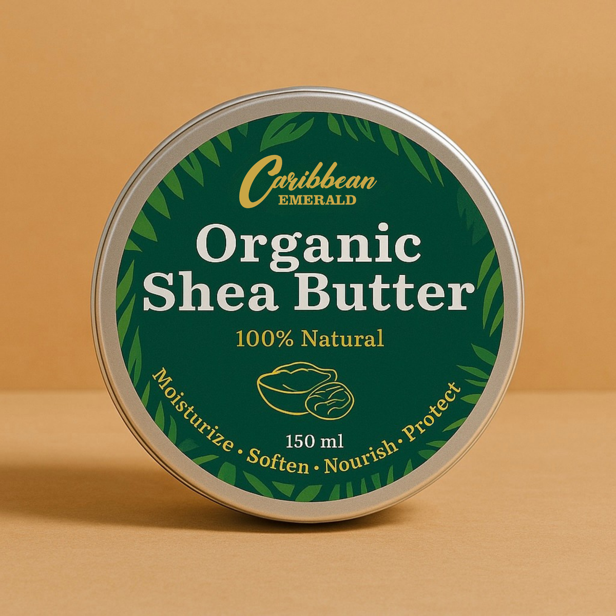 Caribbean Emerald Organic Shea Butter 150ml — Pasteur Pharmacy