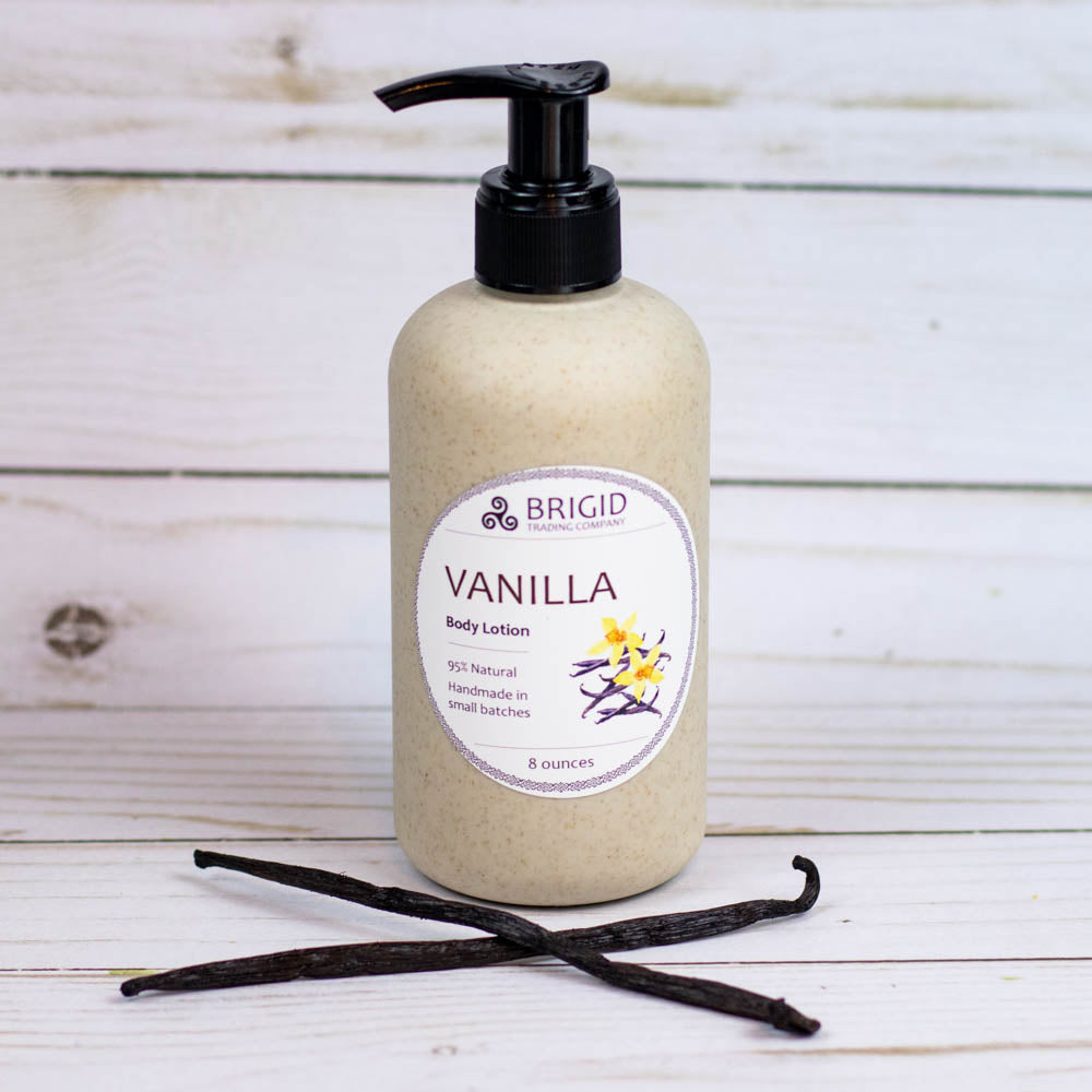 Vanilla Natural Body Lotion - French, Tahitian, and Madagascar Vanilla ...
