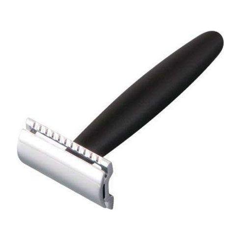 Merkur Straight Cut Chrome Long Black Handle Double Edge Razor 44C — Pasteur Pharmacy