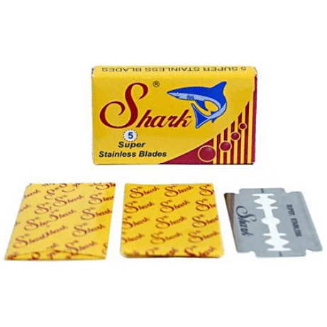 Shark Super Stainless Double Edge Razor Blades - 20x5 Pack — Pasteur ...