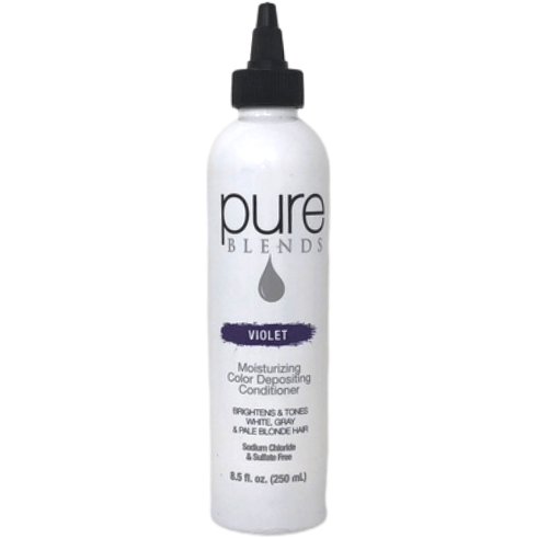 Pure Blends Hydrating Color Depositing Conditioner Violet 8.5 oz / 250 ...