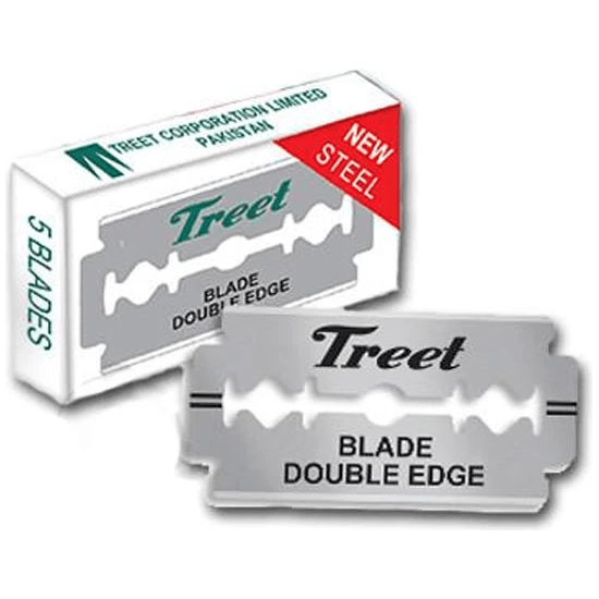 Treet New Steel Double Edge Razor Blades - 10 Pack — Pasteur Pharmacy