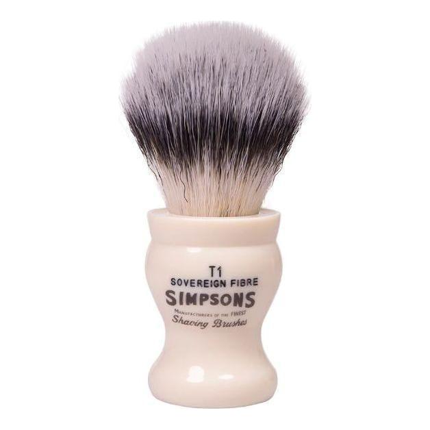 Simpson Tulip T1 Sovereign Grade Synthetic Fibre Shaving Brush ...